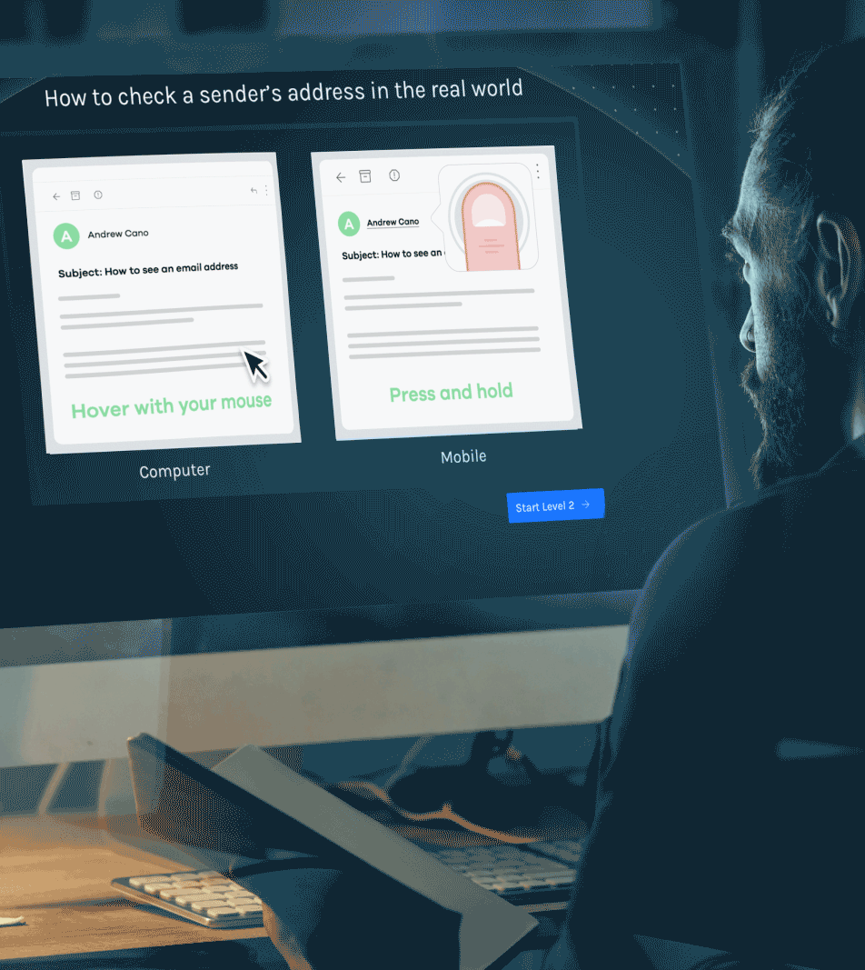 Phishing game | Infosequre